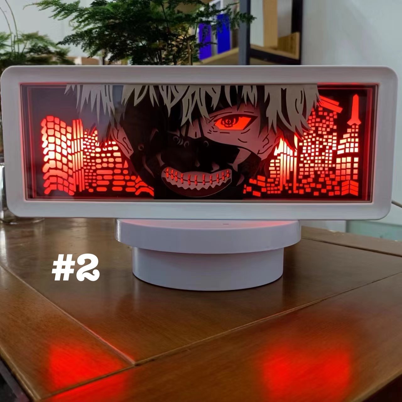 Anime inspired 3D light frame